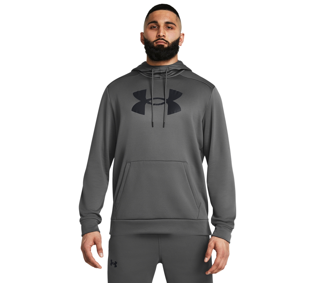 Click here for Under Armour Mens Big Logo Hooded Sweatshirt - Dar... prices