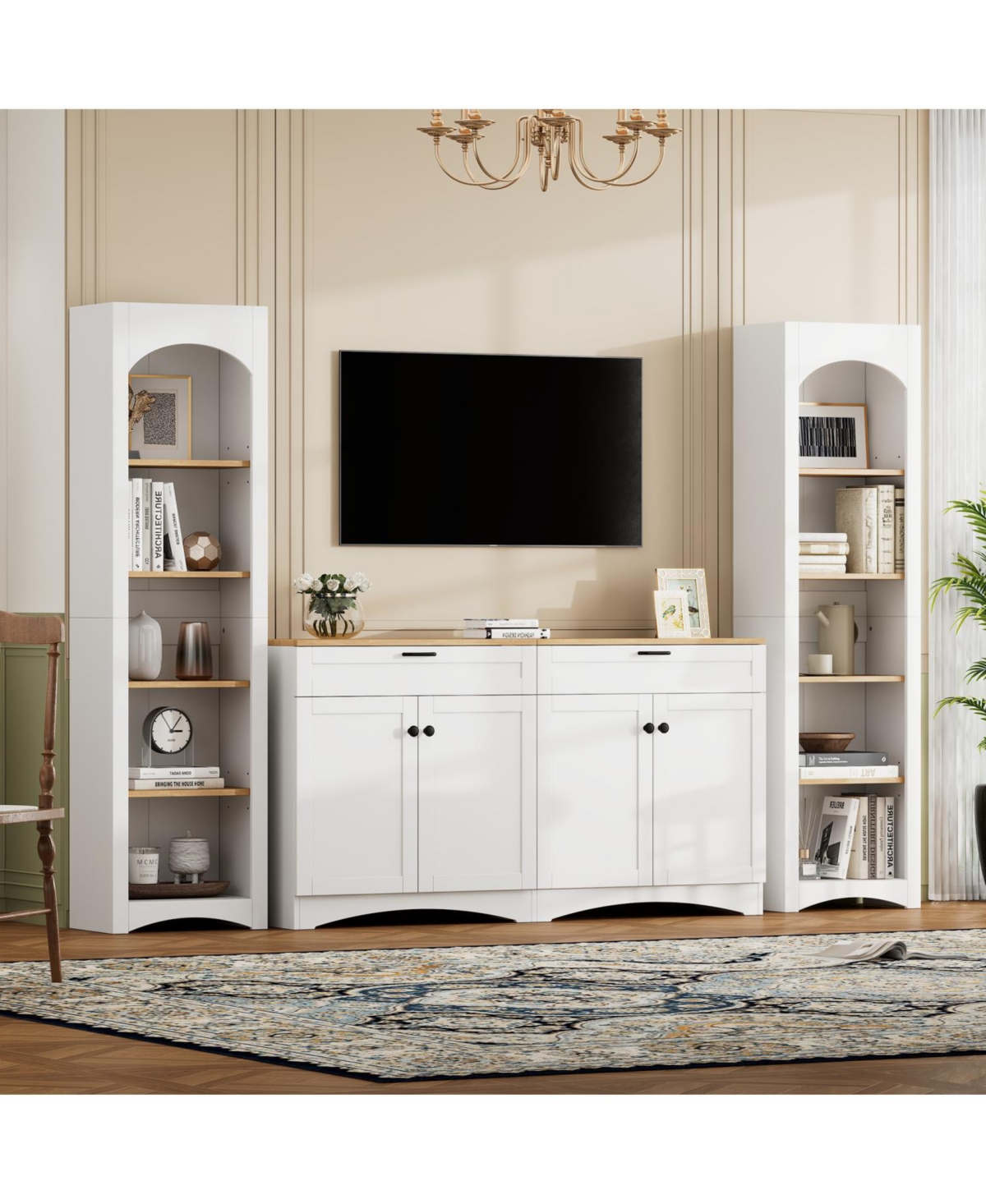 Click here for Streamdale Furniture Farmhouse Entertainment Cente... prices