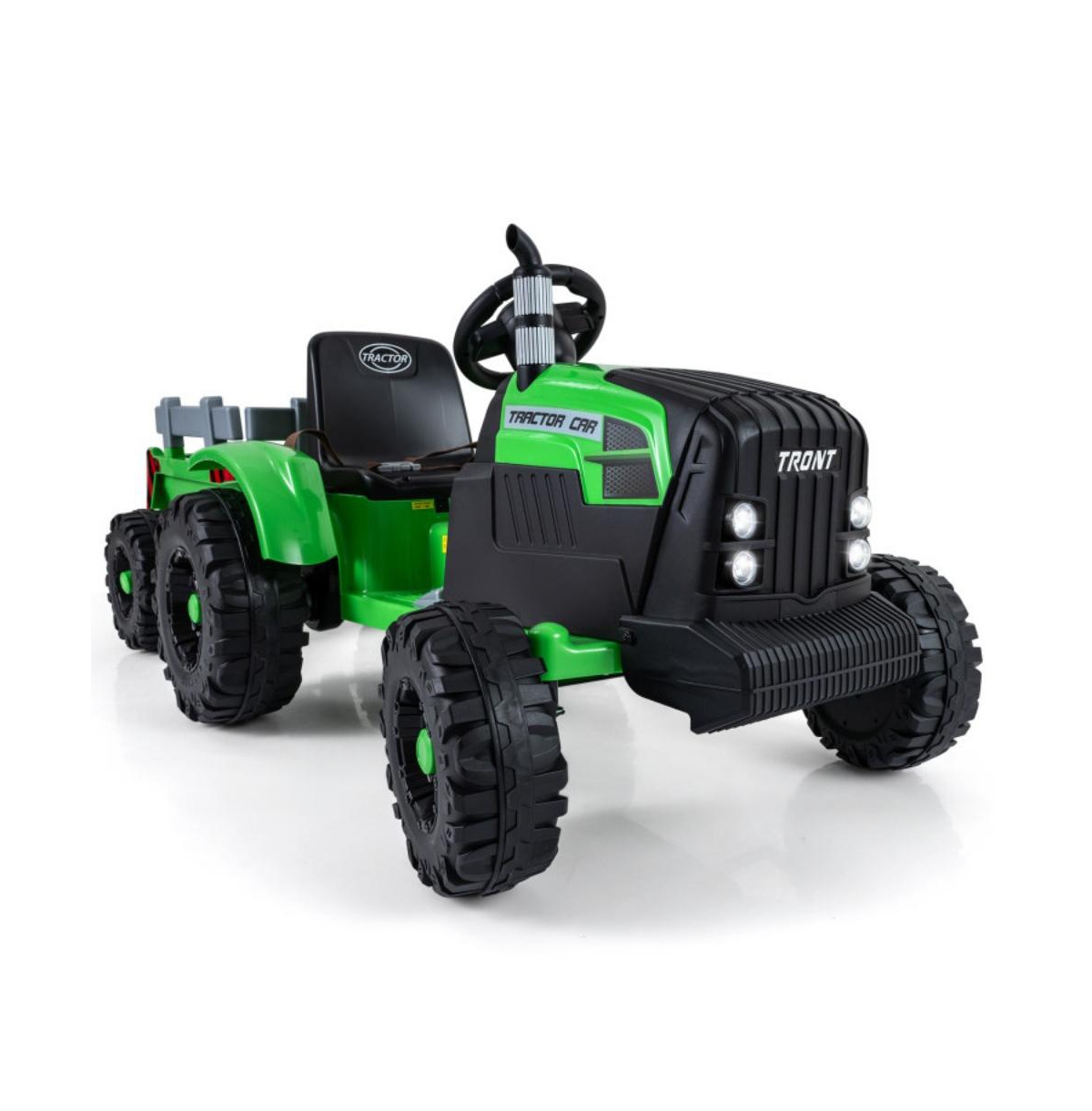 Click here for Kids 24V Ride On Tractor with Detachable Trailer R... prices