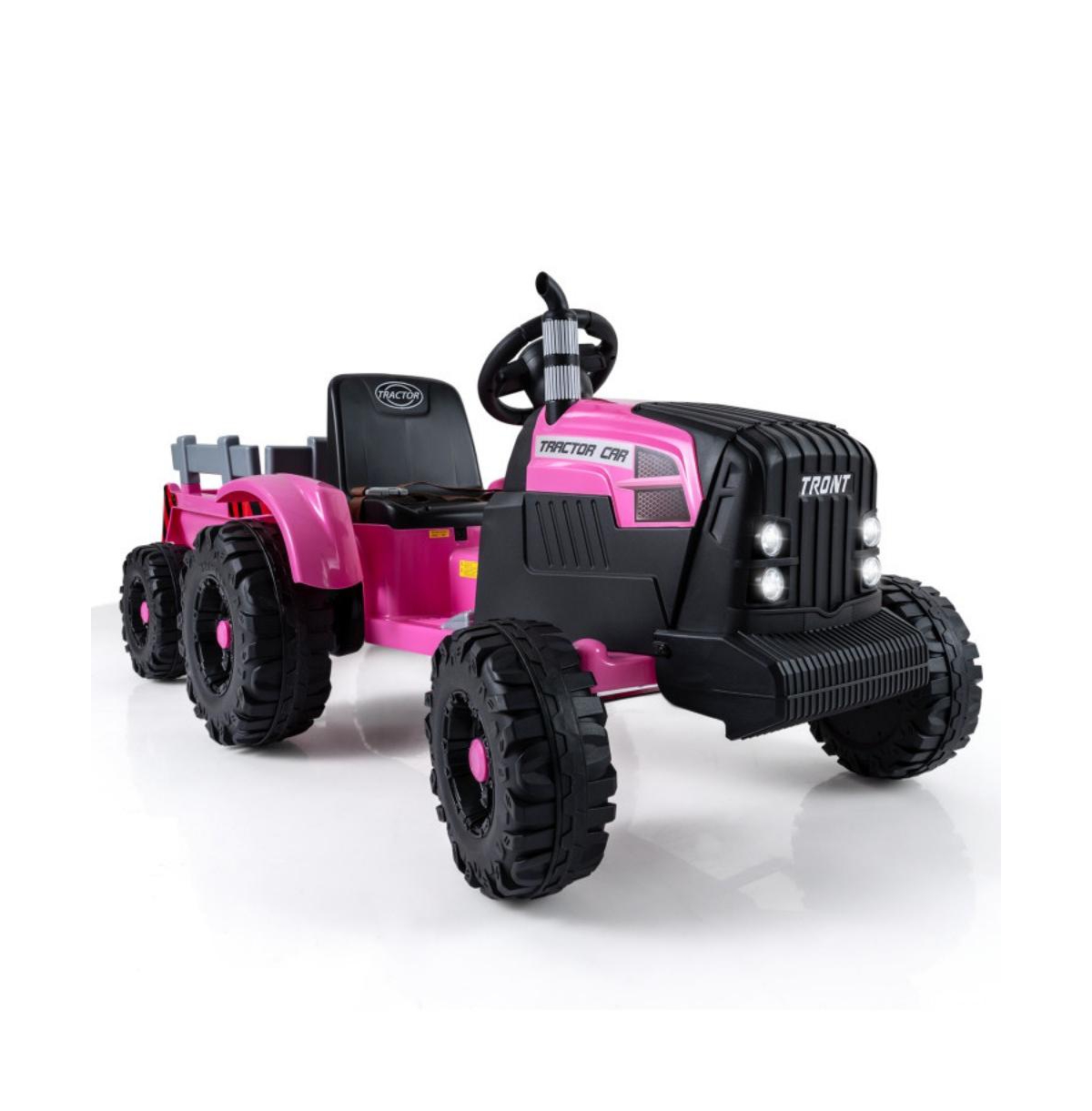 Click here for Kids 24V Ride On Tractor with Detachable Trailer R... prices