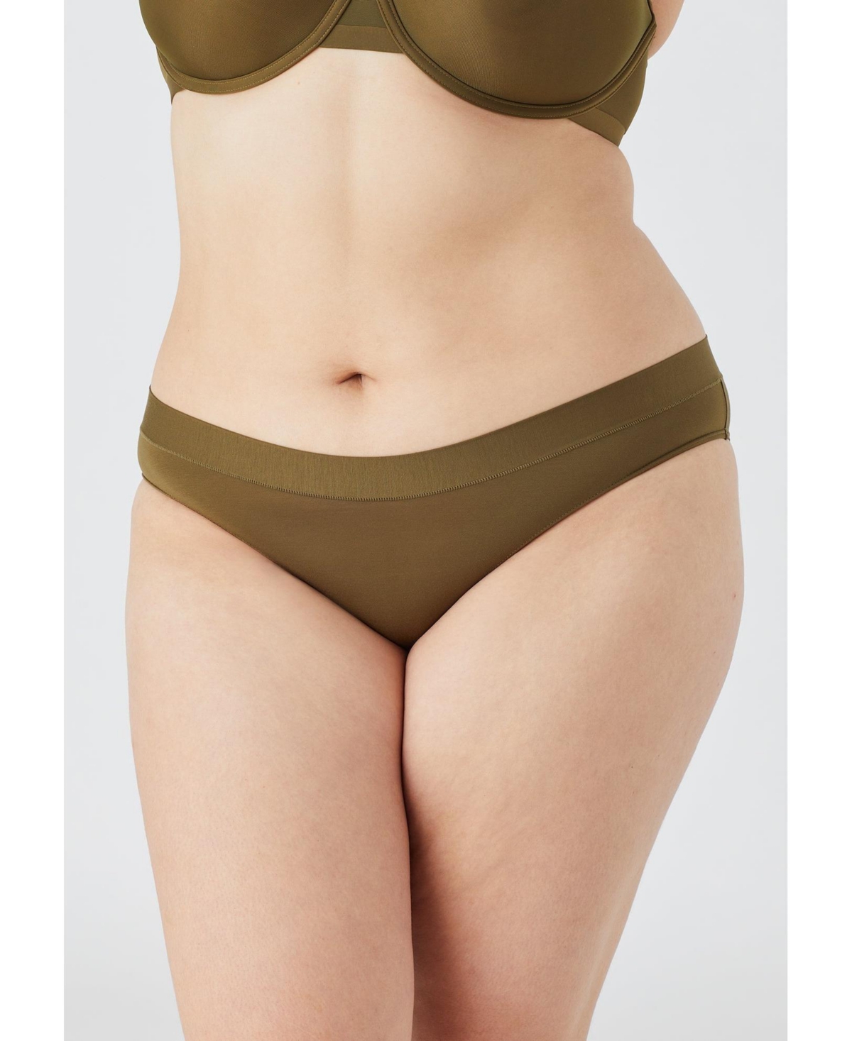 Click here for Cuup Womens The Bikini - Modal - Moss prices