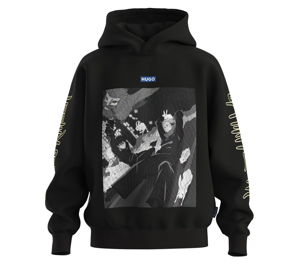 Click here for Hugo Boss Mens Nimayho Hooded Sweatshirt - Black prices