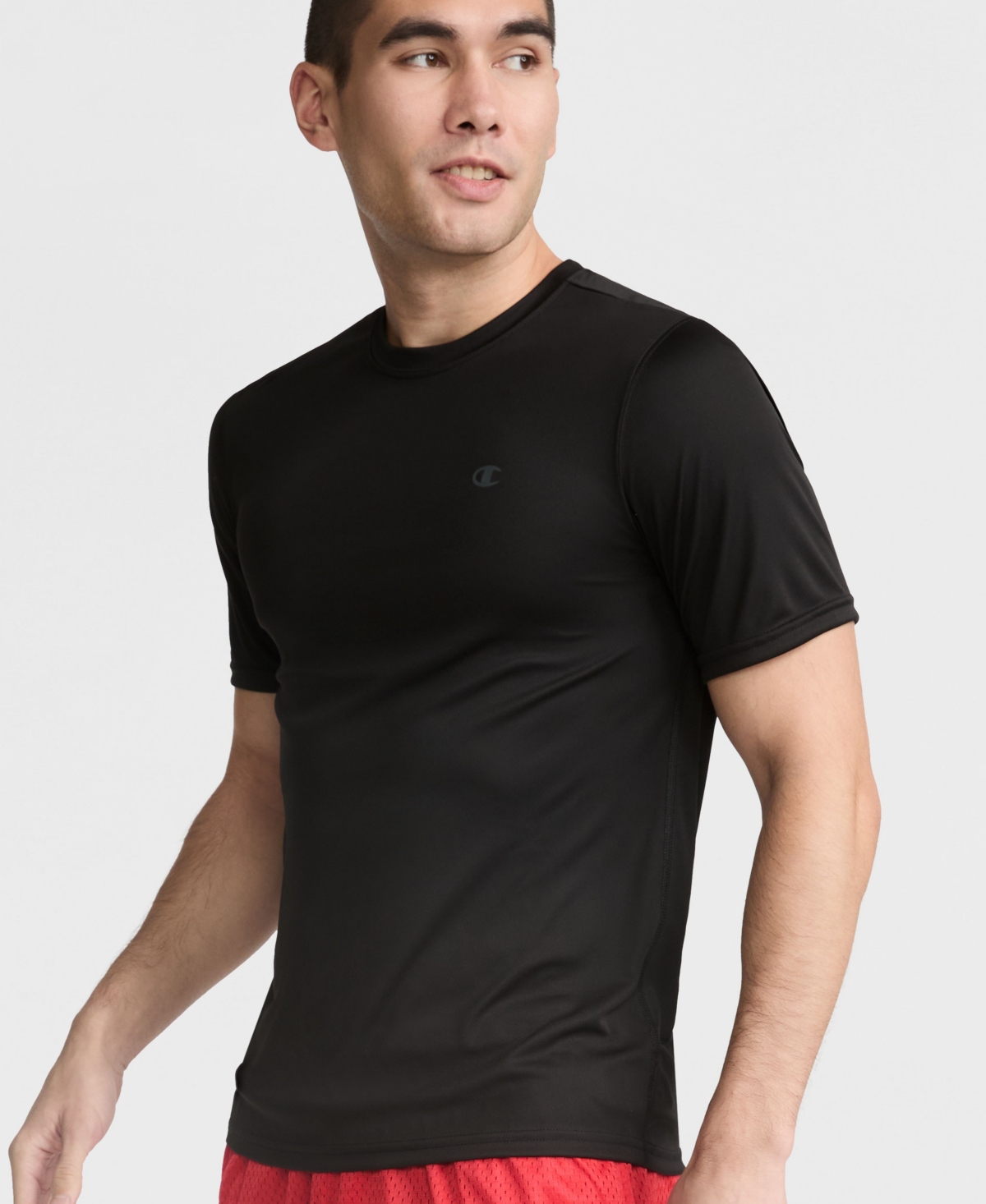 Click here for Champion Mens Double Dry T-Shirt - Black prices