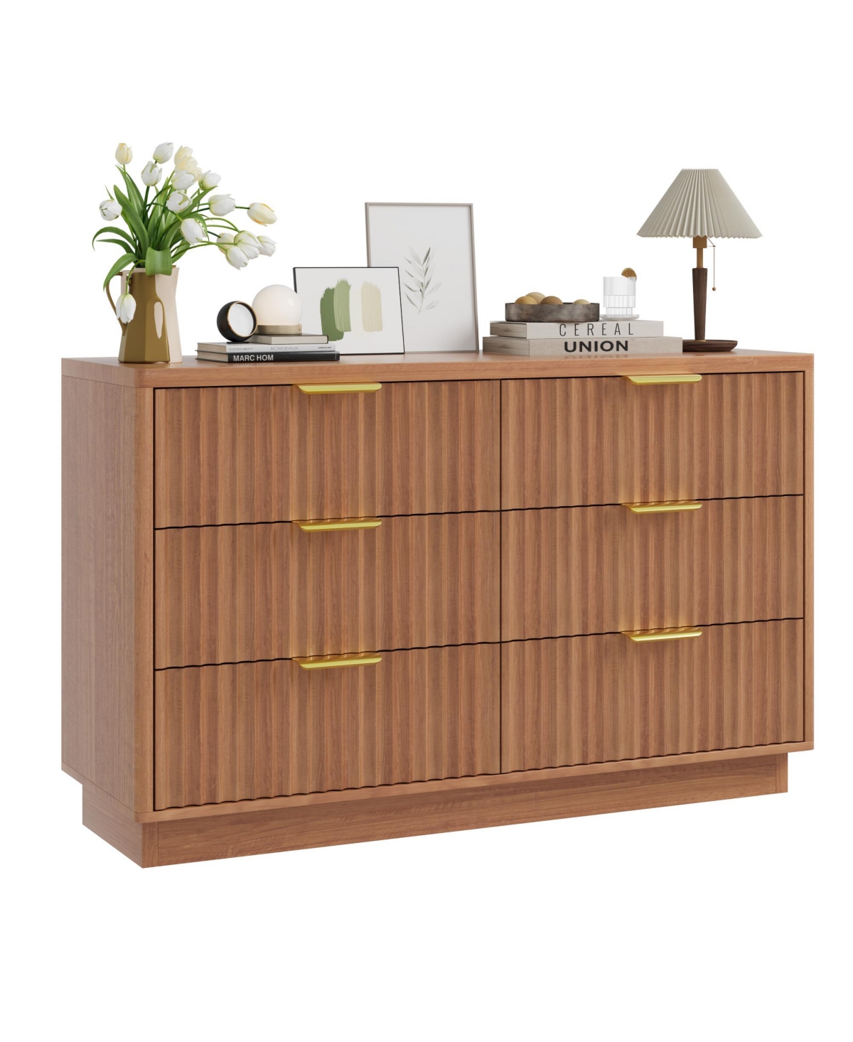 Click here for gaomon 6-Drawer Modern Wood Dresser 47" Stora... prices