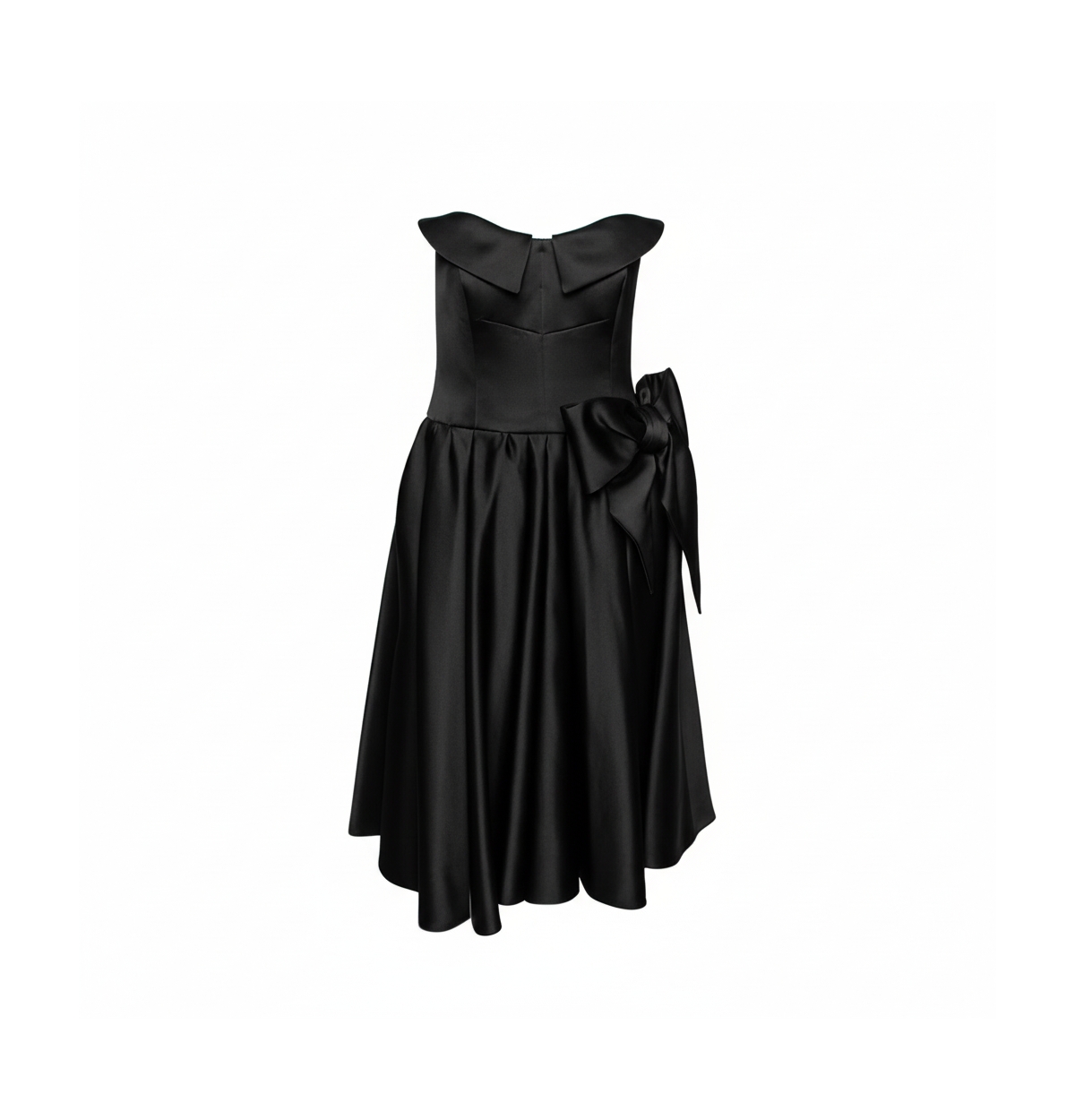 Click here for Pre-Owned Moschino Womens Couture Black Satin Bow... prices