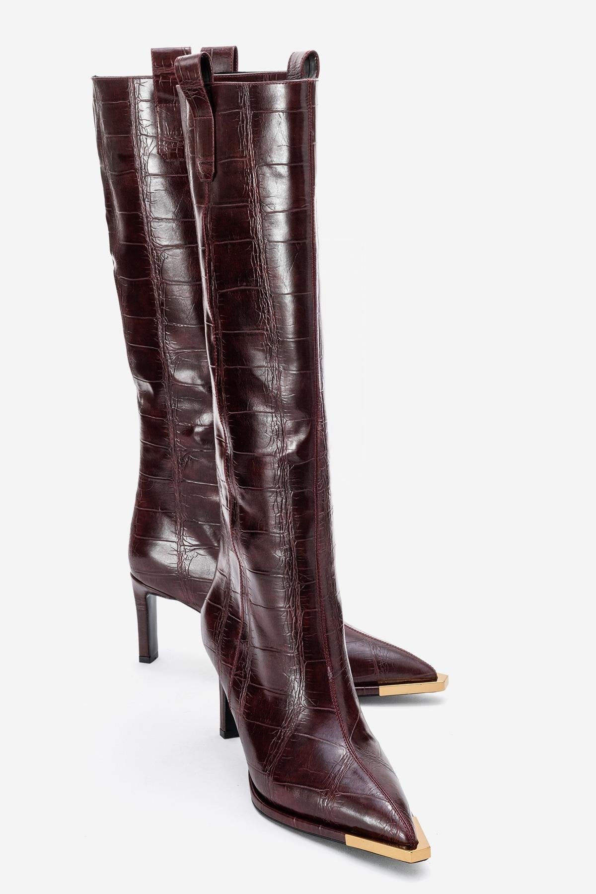 Click here for Prologue Shoes Women Lunelle Stiletto Knee High Bo... prices