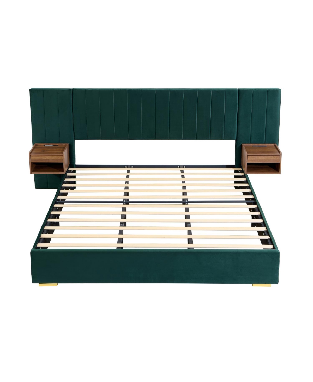 Click here for Streamdale Furniture Upholstered King Size Bed Fra... prices