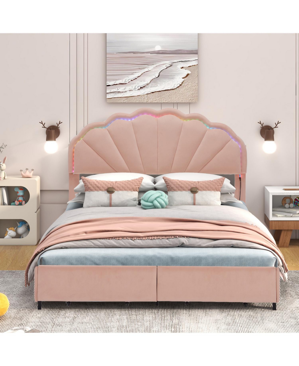 Click here for Streamdale Furniture Plywood Velvet Fabric Smart L... prices