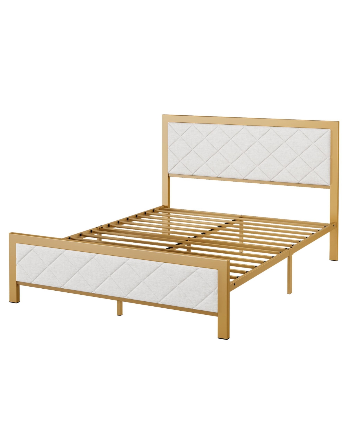 Click here for gaomon Queen Size Upholstered Platform Bed Frame P... prices