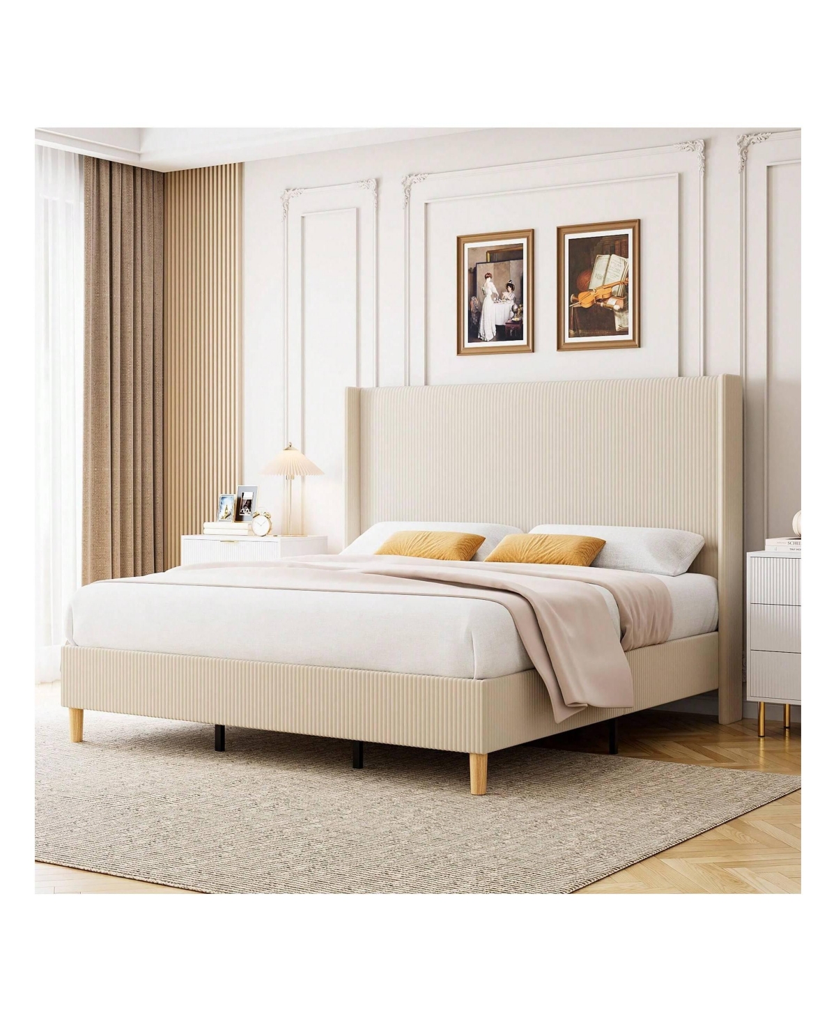 Click here for gaomon Premium Modern Bed Frame with Sturdy Suppor... prices