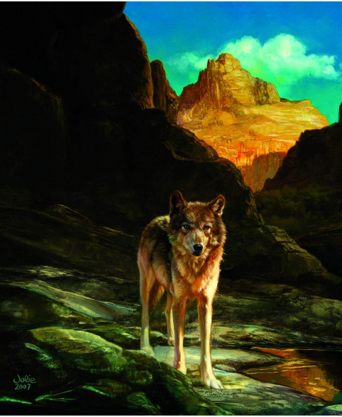 Click here for SunsOut Lone Wolf 1000 piece Jigsaw Puzzle for Adu... prices