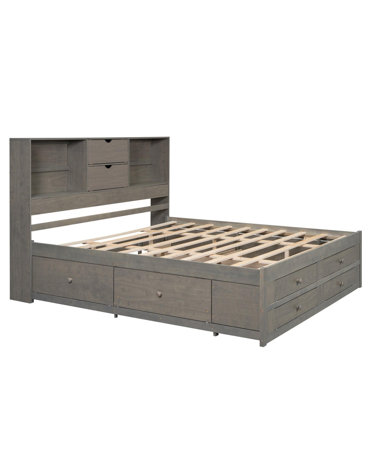 Click here for Boyel Living Queen Size Platform Bed with Storage... prices