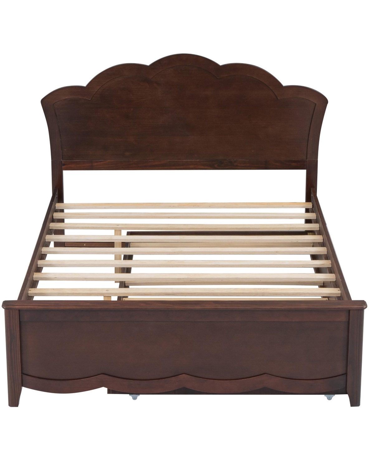 Click here for Boyel Living Full Size Wood Platform Bed with Head... prices