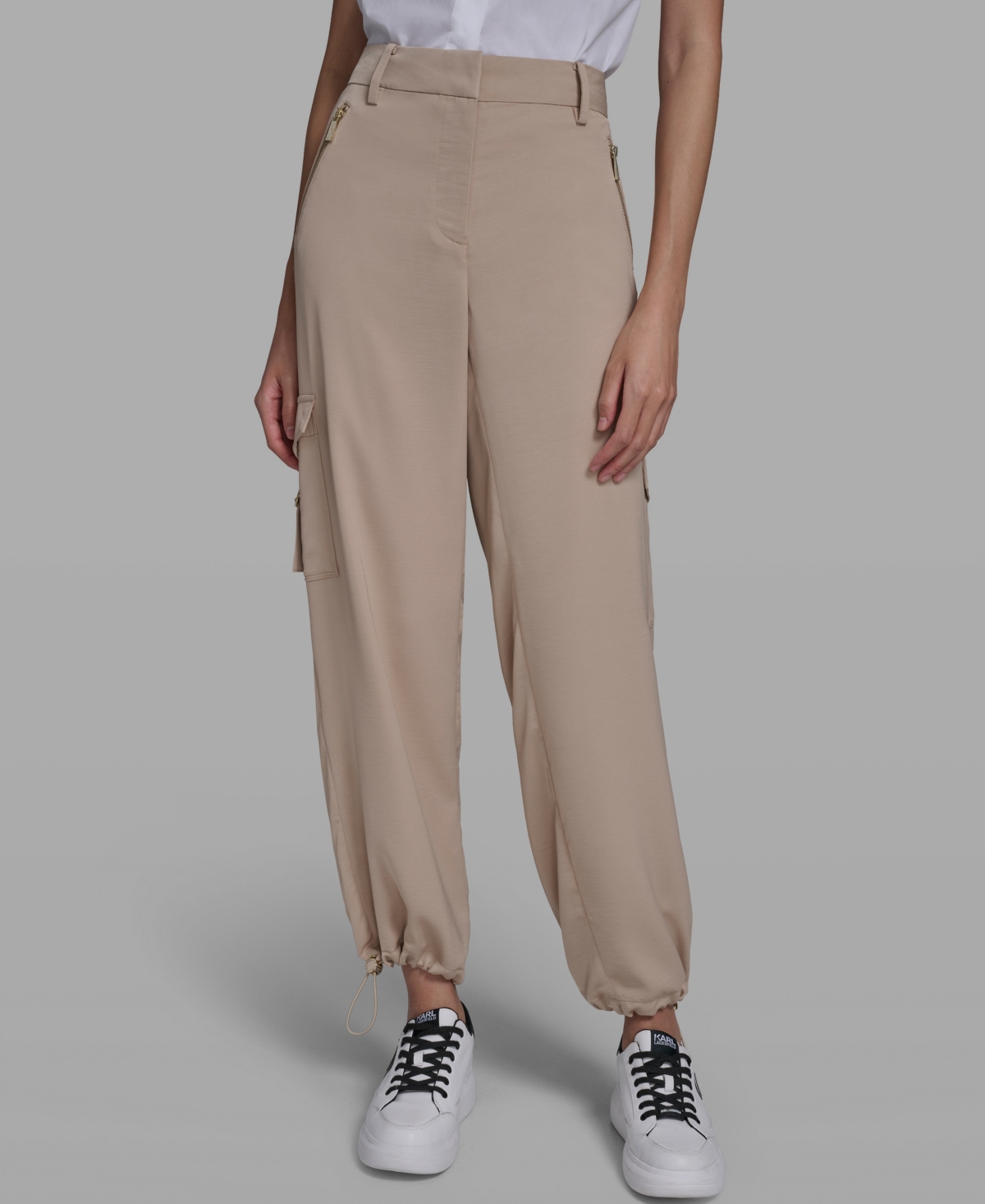 Click here for Karl Lagerfeld Paris Womens Cropped Cargo Pants -... prices