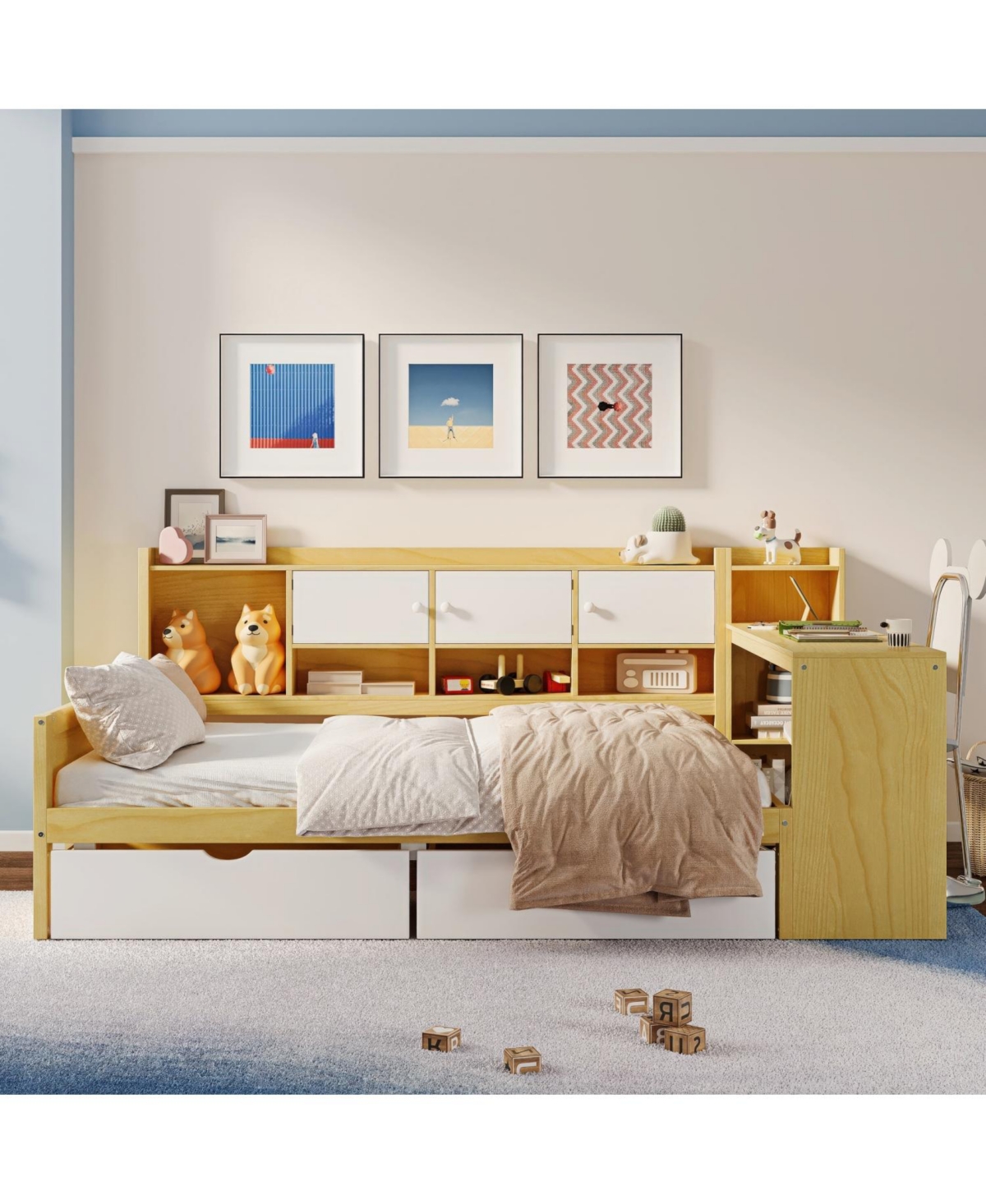 Click here for Streamdale Furniture L-Shape Daybed with Storage... prices