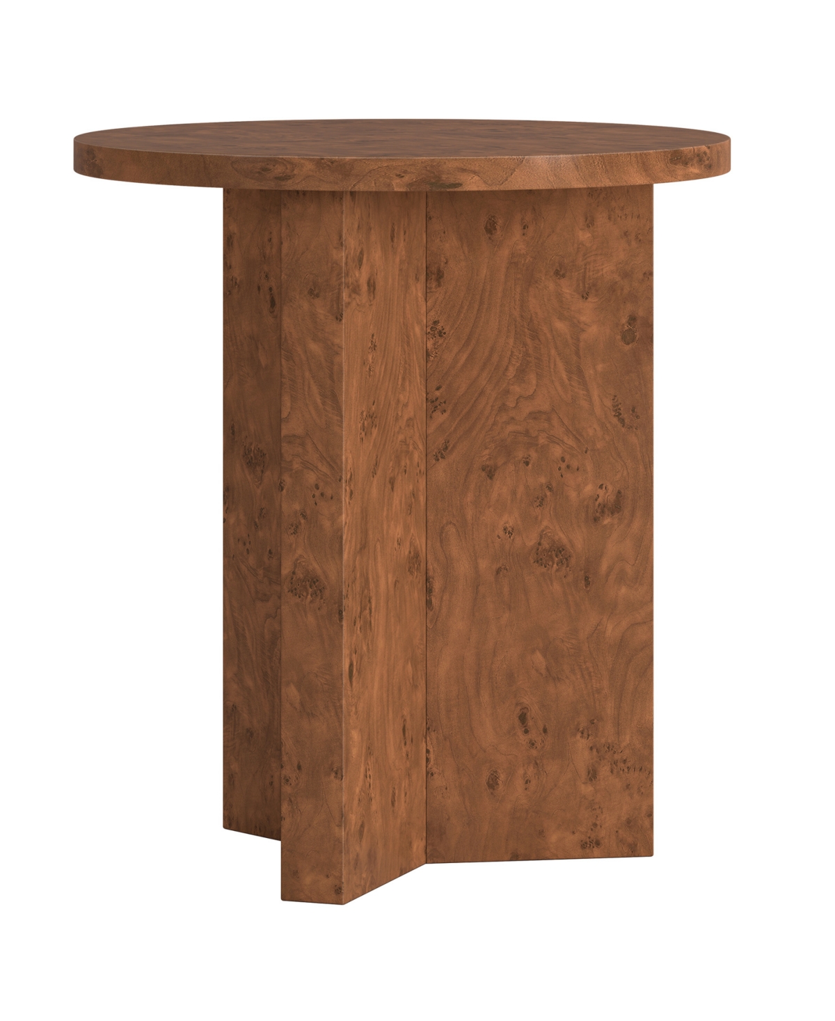 Click here for Hudson & Canal Anders 20 Wide Burled Side Table -... prices