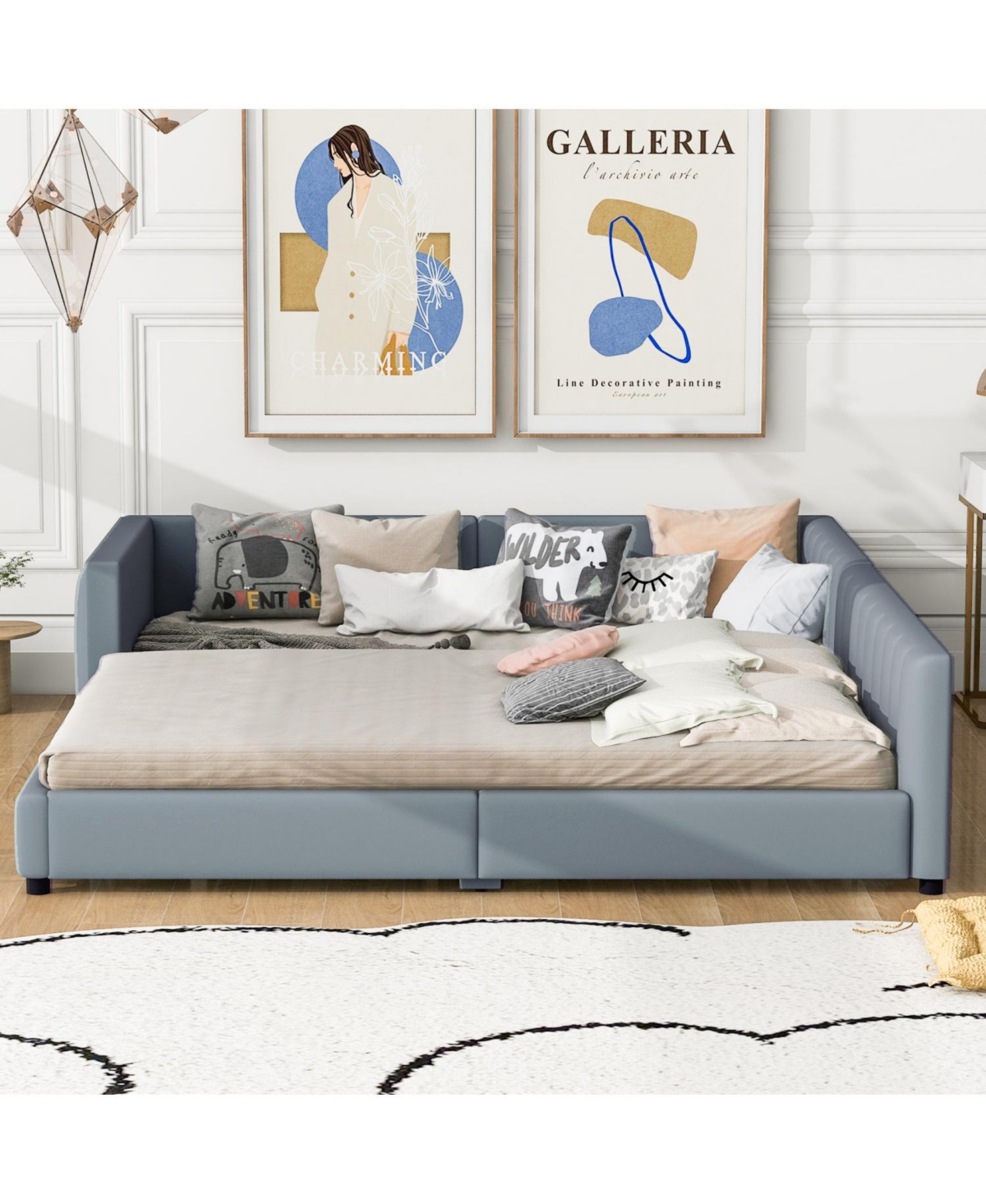 Click here for Streamdale Furniture Queen/Twin Xl Upholstered Pla... prices