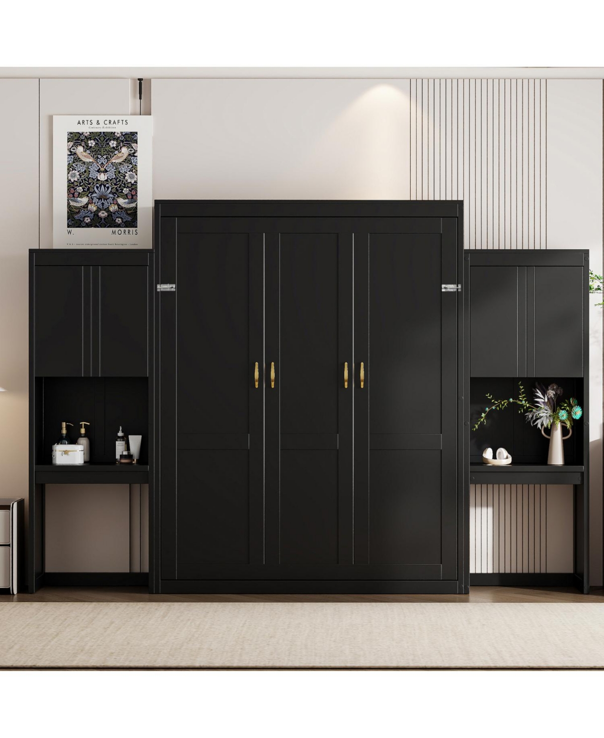 Click here for Streamdale Furniture Queen Size Murphy Bed with De... prices