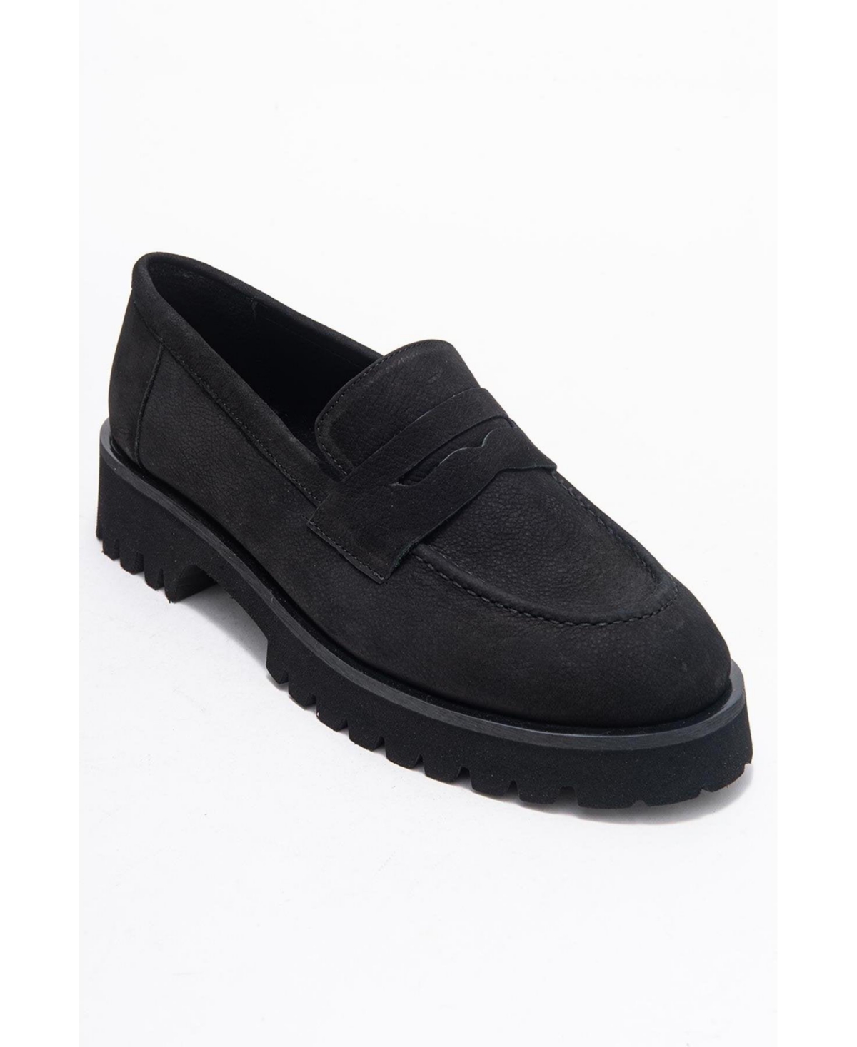 Click here for Forever & Always Womens Shoes Vionel Leather Loafe... prices