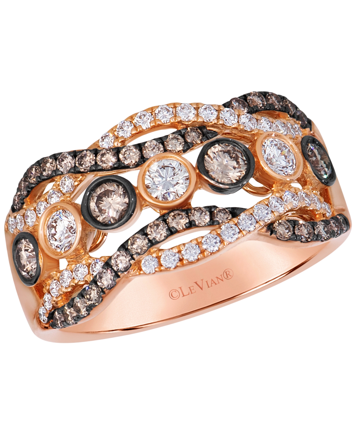 Click here for Le Vian Chocolate Diamond (0.55 ct. t.w.) & Vanill... prices