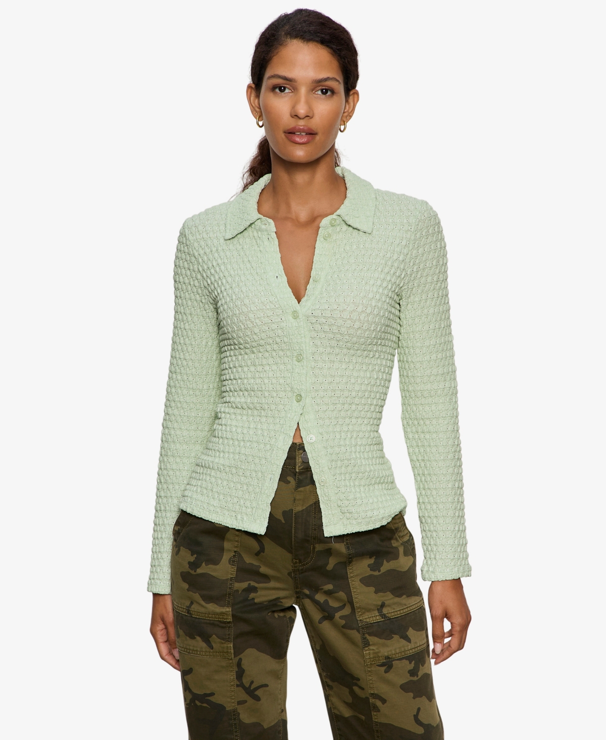 Click here for Sanctuary Womens Dreamer Long-Sleeve Shirt - Detox... prices