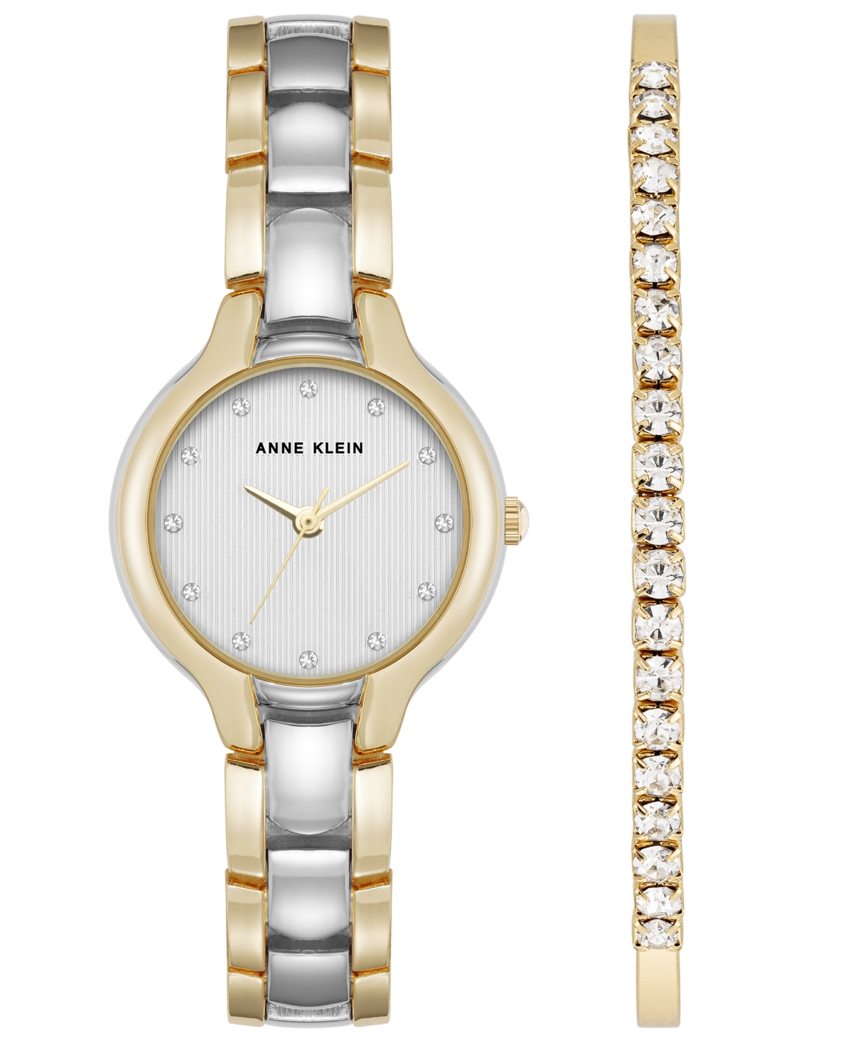 Click here for Anne Klein Womens Quartz Two-Tone Metal Alloy and... prices