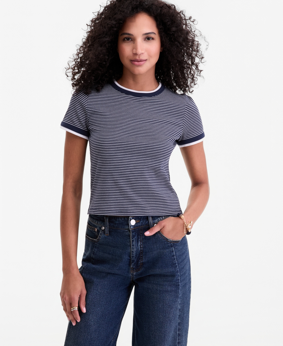 Click here for On 34th Womens Tipped Meet & Greet T-Shirt  Macys... prices