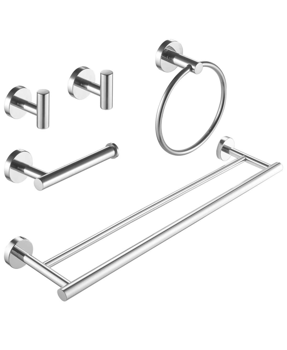 Click here for Greenspring 5-Piece Bath Hardware with Towel Bar T... prices