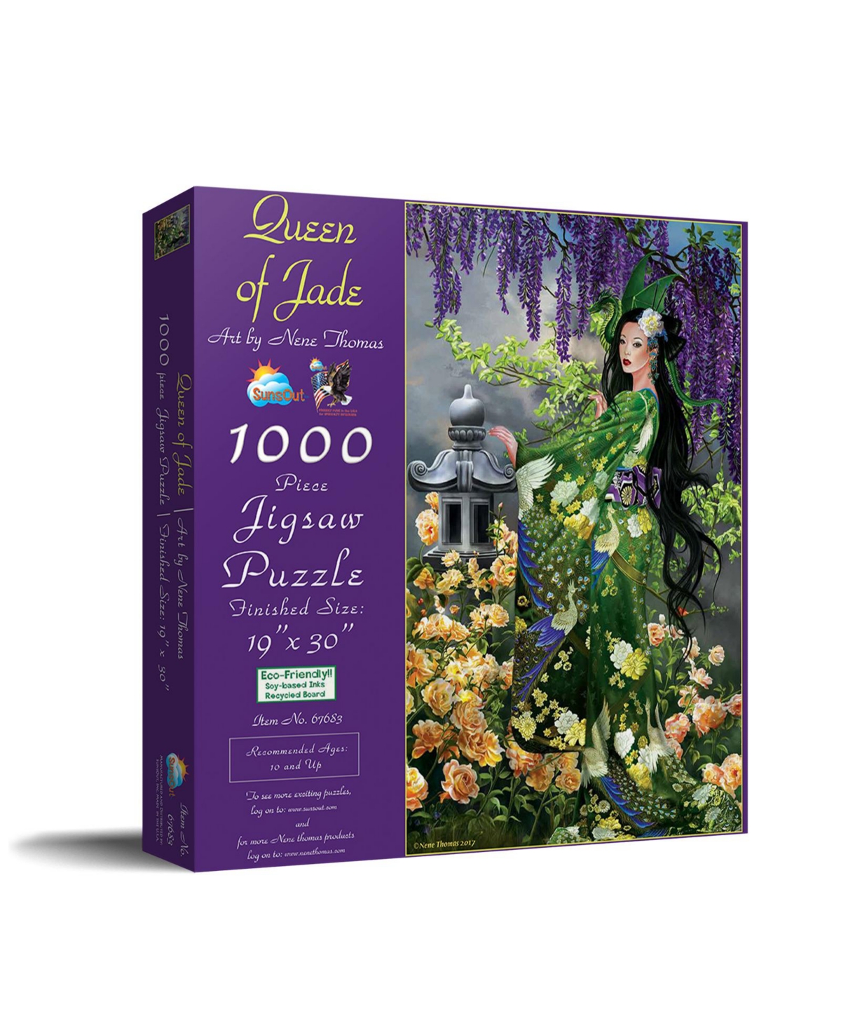 Click here for SunsOut Queen of Jade 1000 piece Jigsaw Puzzle for... prices