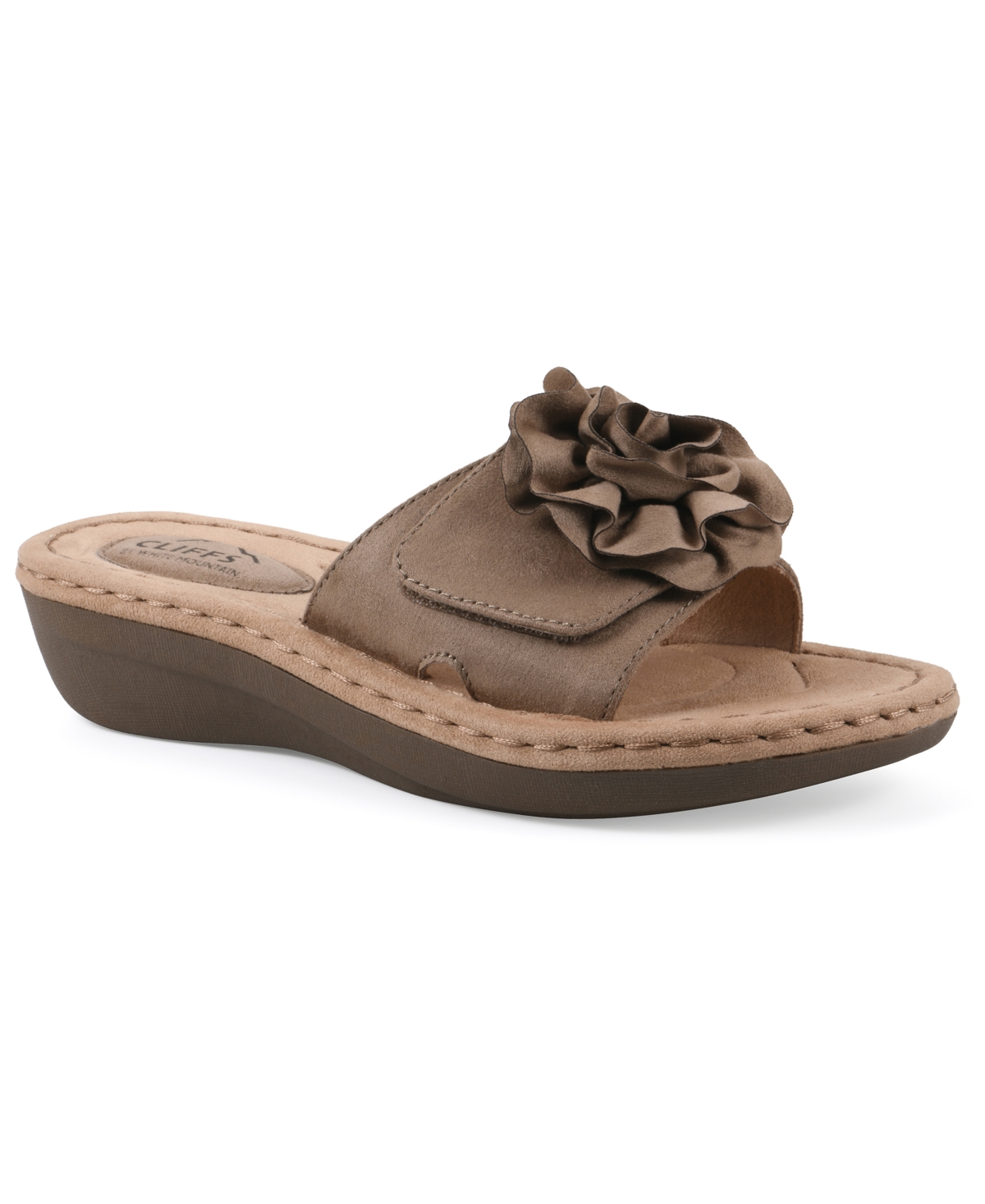 Click here for Cliffs by White Mountain Womens Casmyn Slide Sanda... prices