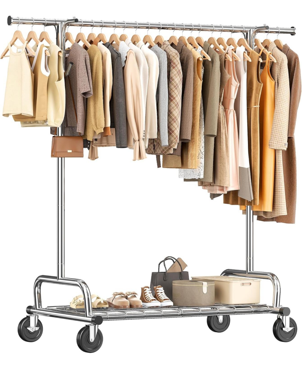 Click here for Raybee Heavy Duty Clothes Rack Load 485LBS  Metal... prices