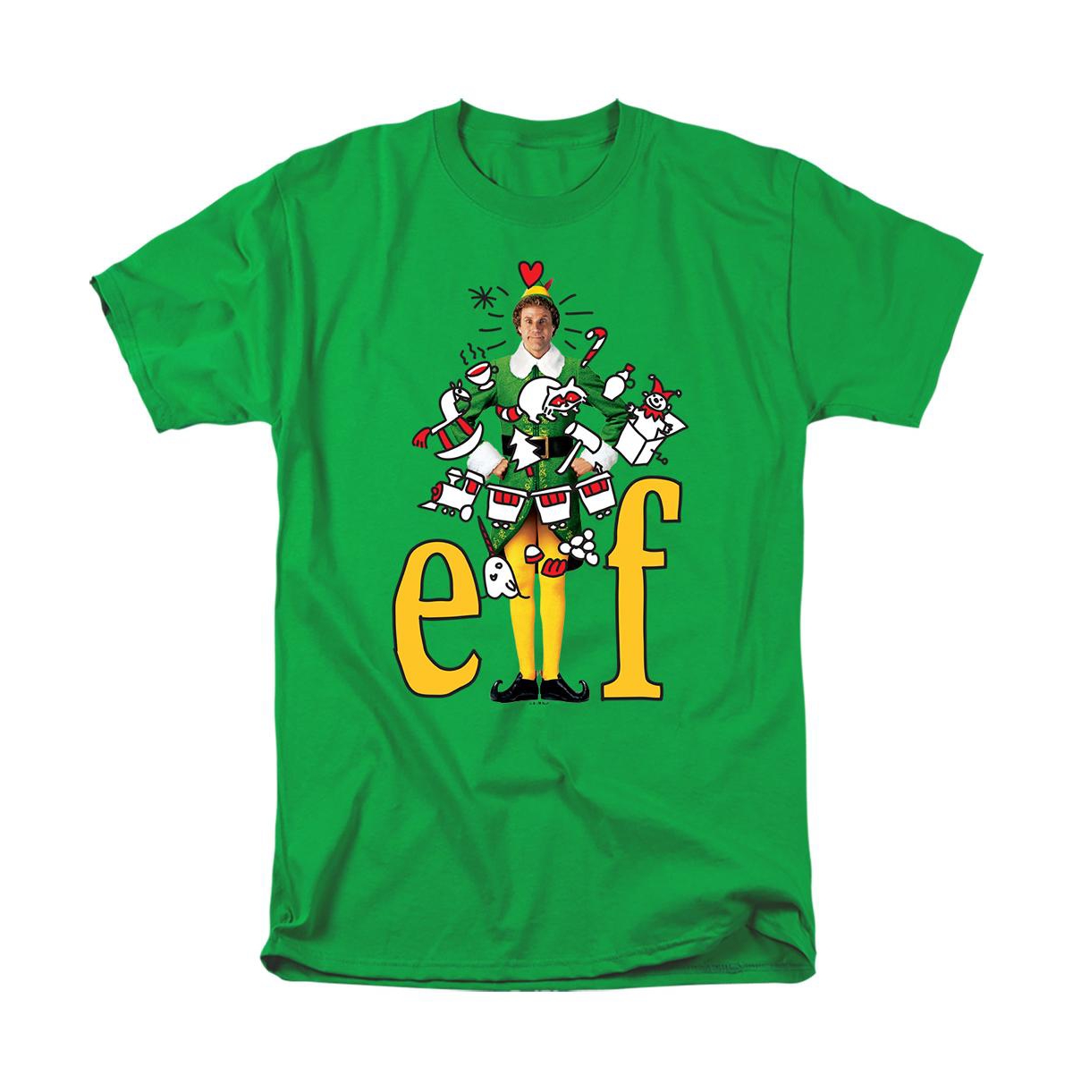 Click here for Elf Mens Buddy The T-Shirt - Kelly green prices
