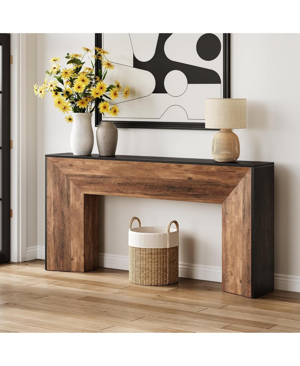 Click here for Tribesigns Console Table for Entryway  63 Inches E... prices