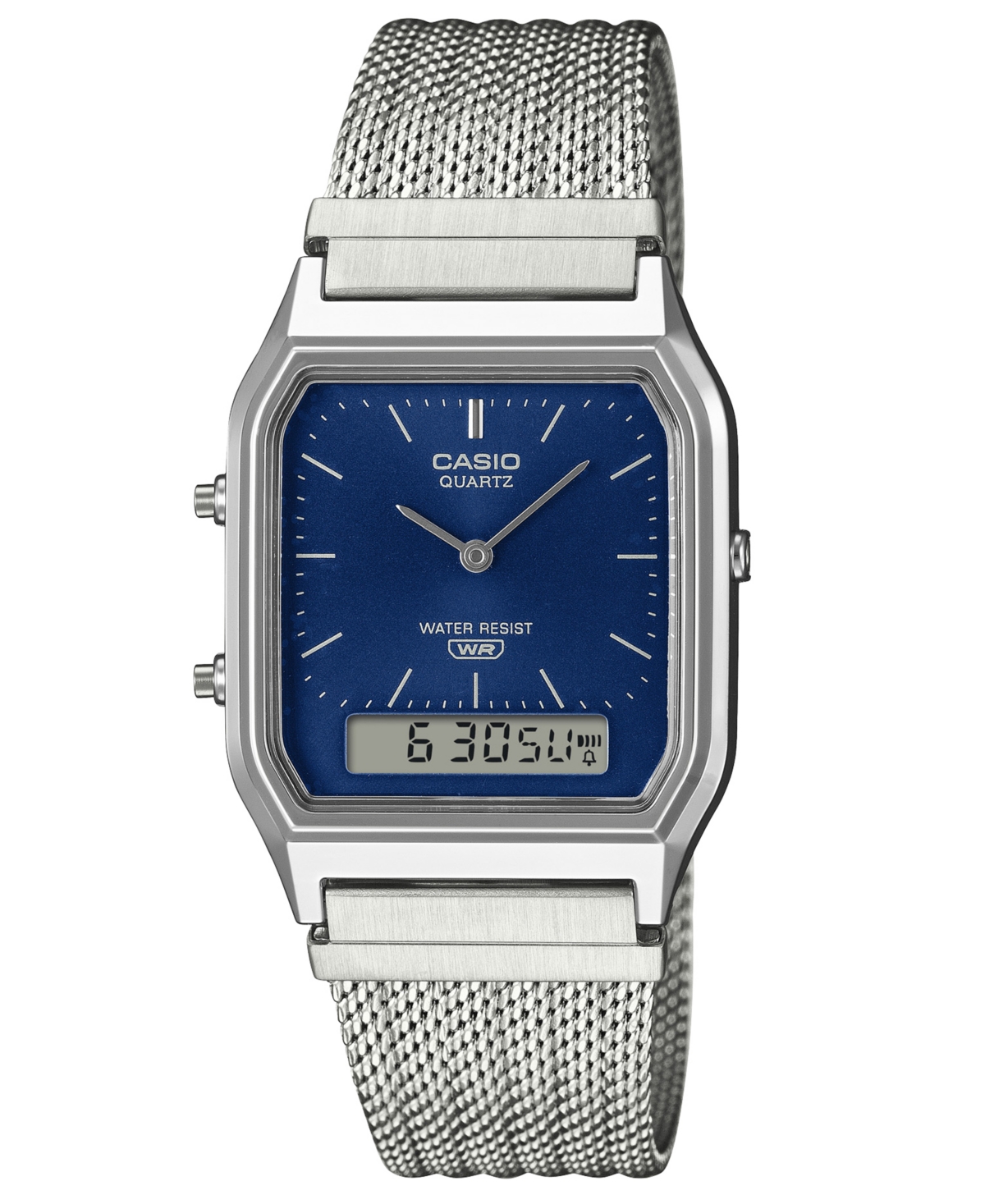 Click here for Casio Unisex Japanese Quartz Silver-Tone Watch 29.... prices