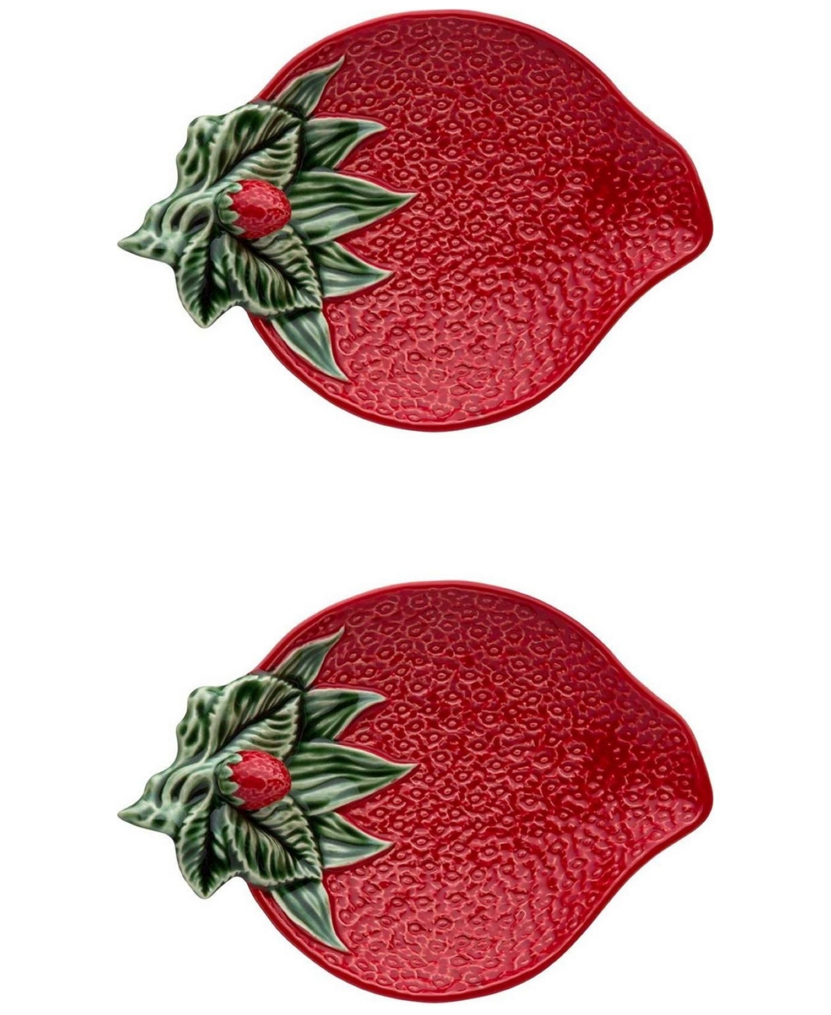 Click here for Bordallo Pinheiro Strawberries Olive Dish  Set of... prices