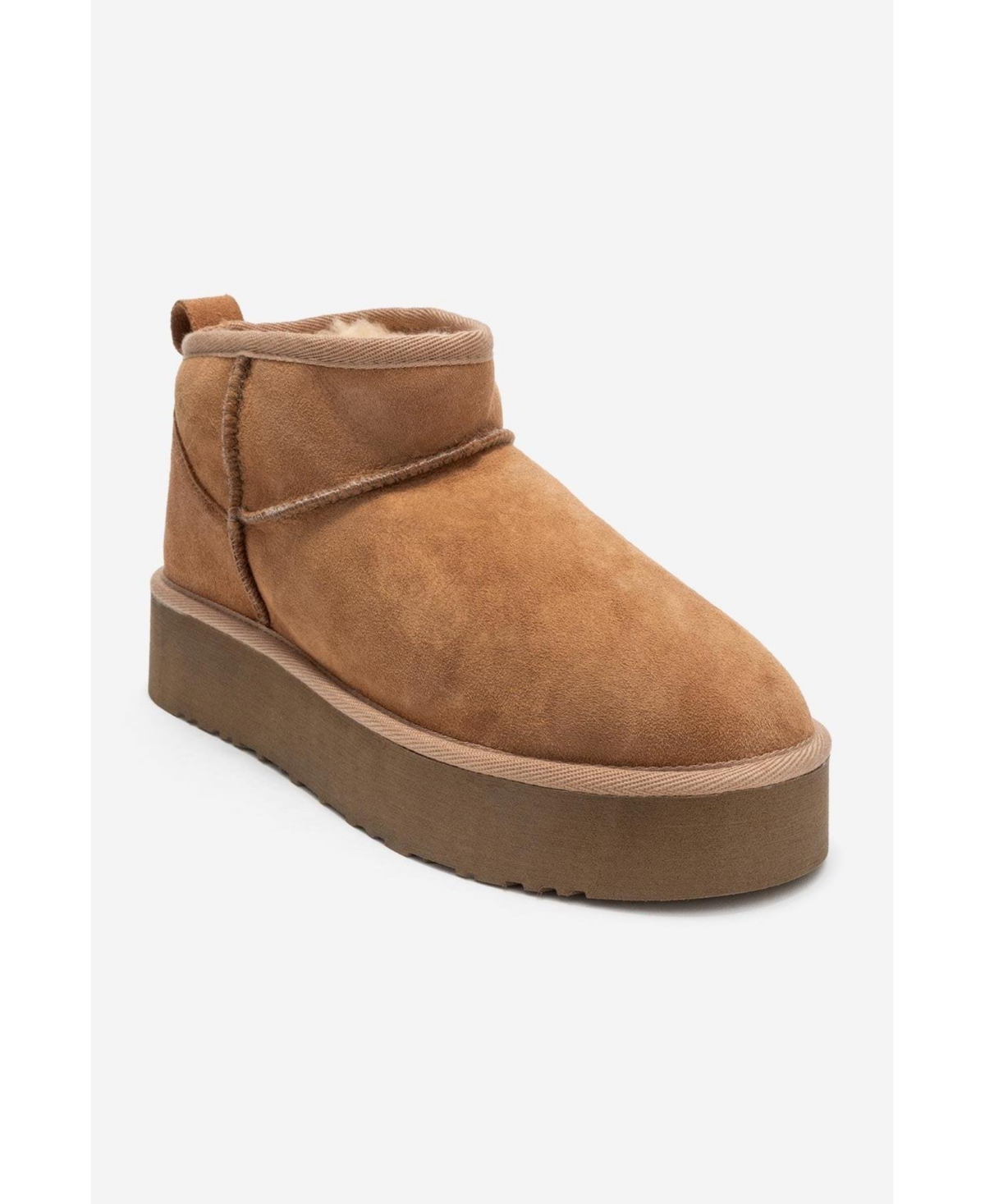 Click here for Forever & Always Shoes Women Havana Leather Platfo... prices