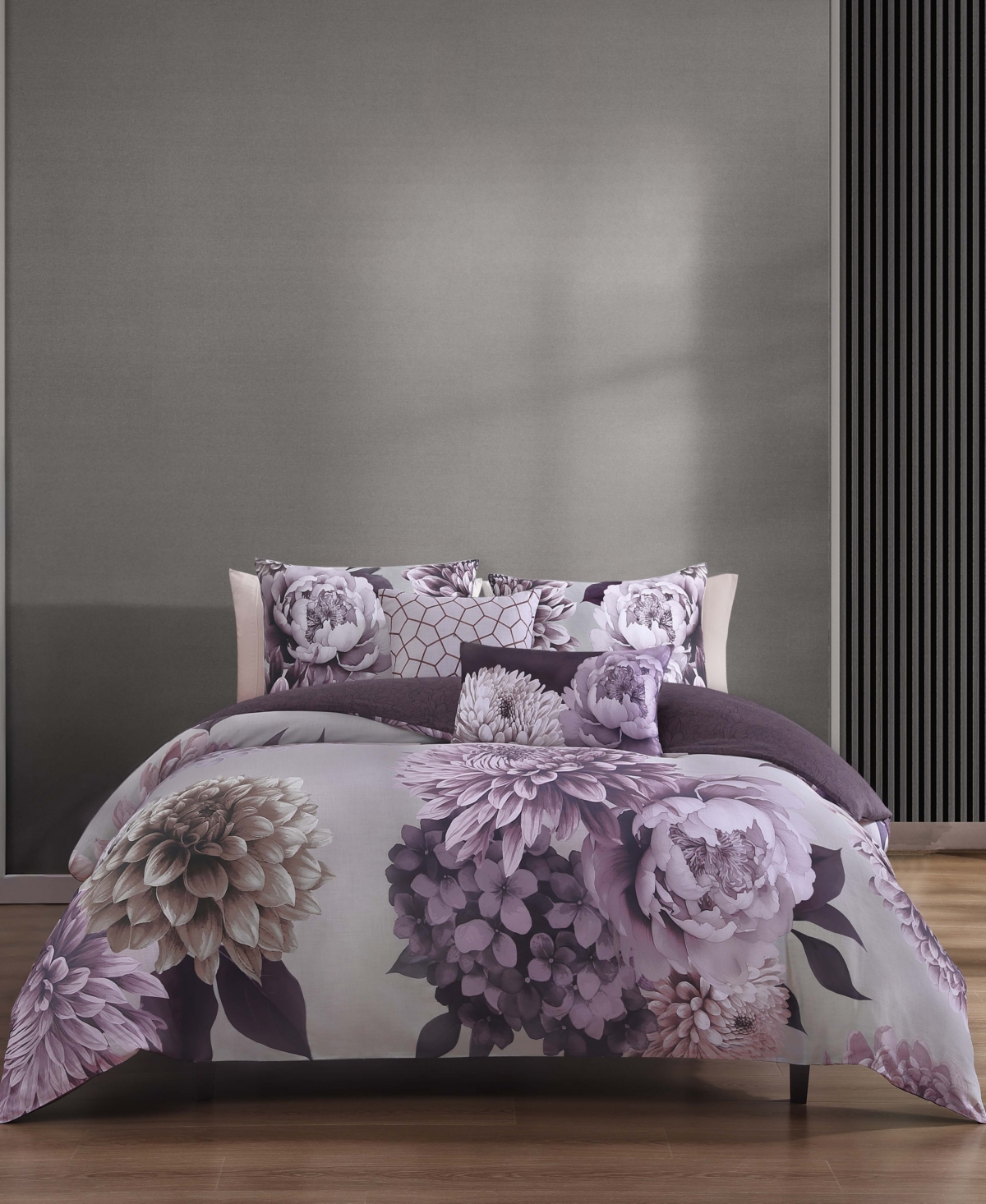 Click here for Bebejan Dahlia Bedding 100 Cotton Sateen 5 Piece K... prices