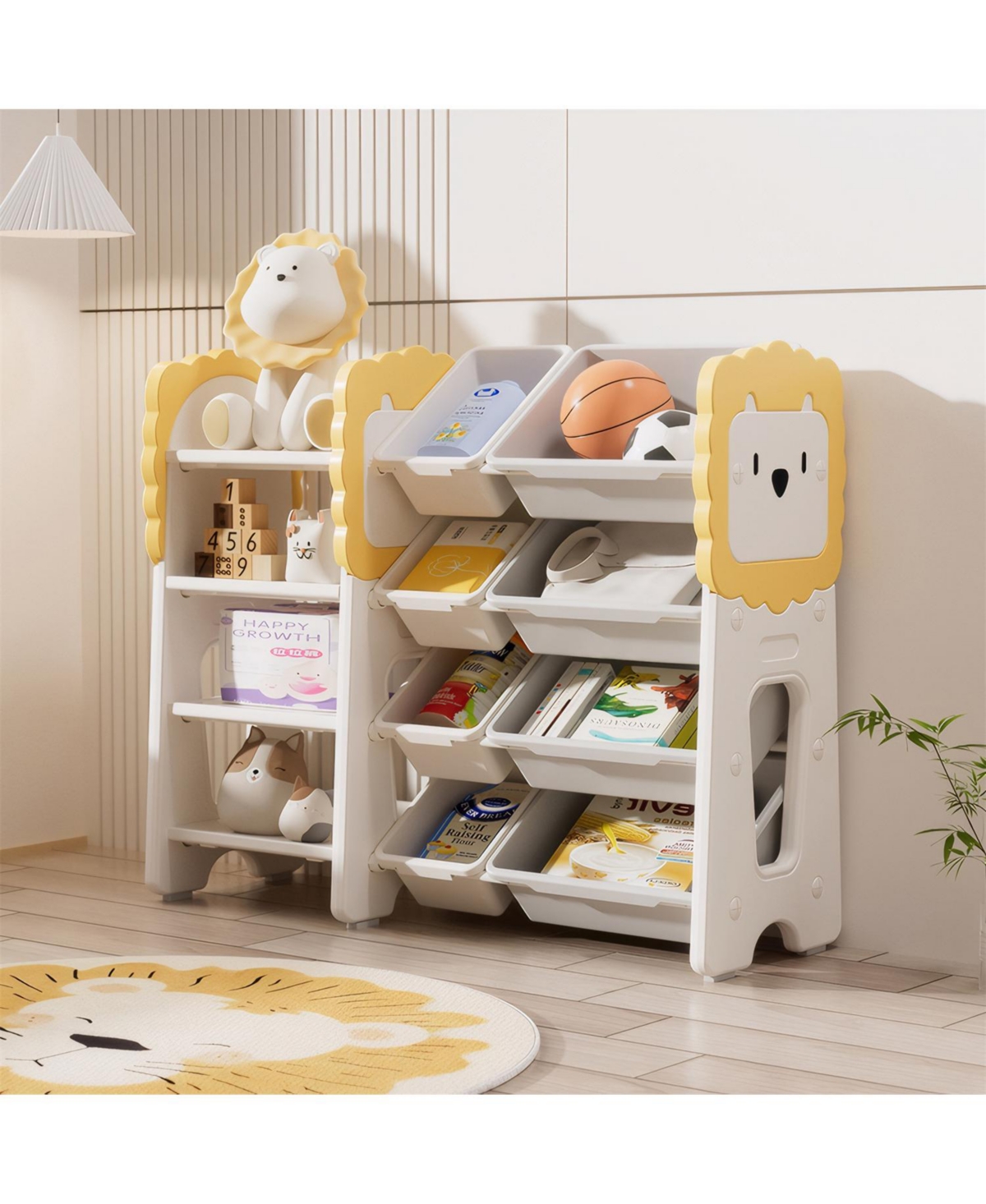 Click here for Jujabu Kids Bookshelf and Toy Storage 4 Tier Organ... prices