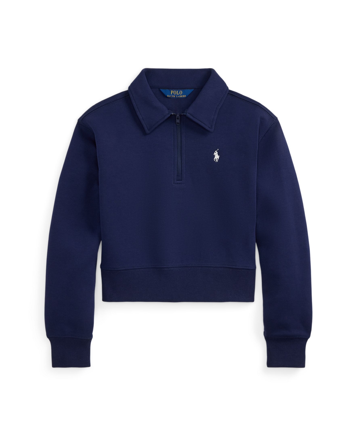 Click here for Polo Ralph Lauren Girls 7-16 Collared Boxy Sweater... prices