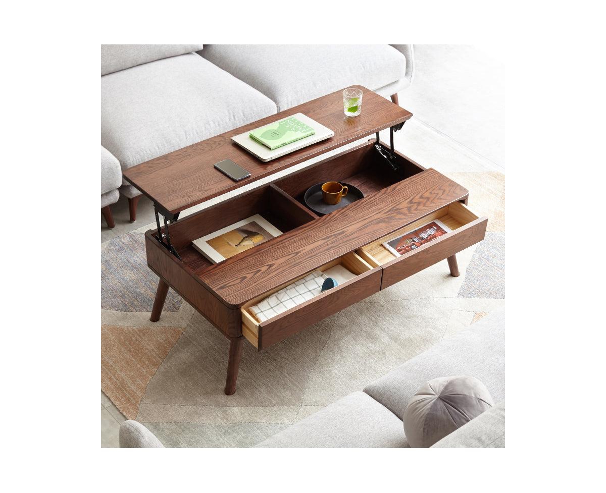 Click here for Boyel Living Solid Wood Lift-Top Coffee Table with... prices