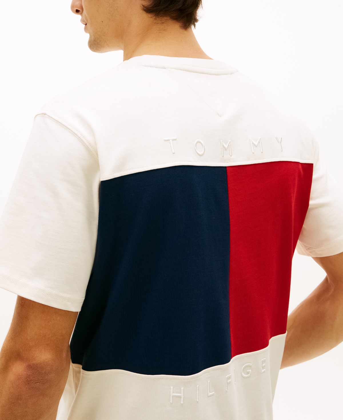 Click here for Tommy Hilfiger Mens Crewneck Flag Graphic T-Shirt... prices