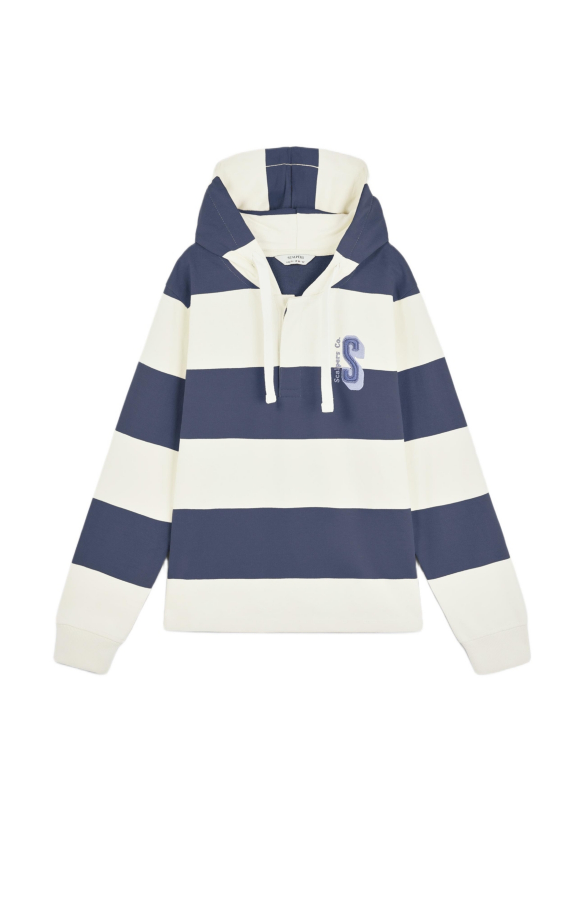 Click here for Scalpers Big Boys Stripesskullhoodie - Navystripes prices