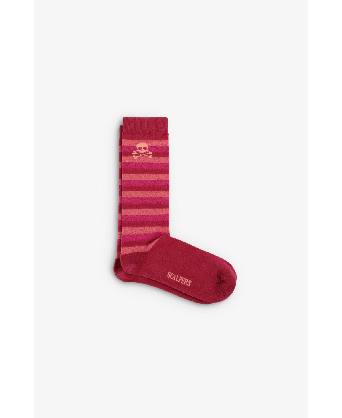 Click here for Scalpers Girls L Lurex Stripes Sock - Pink prices