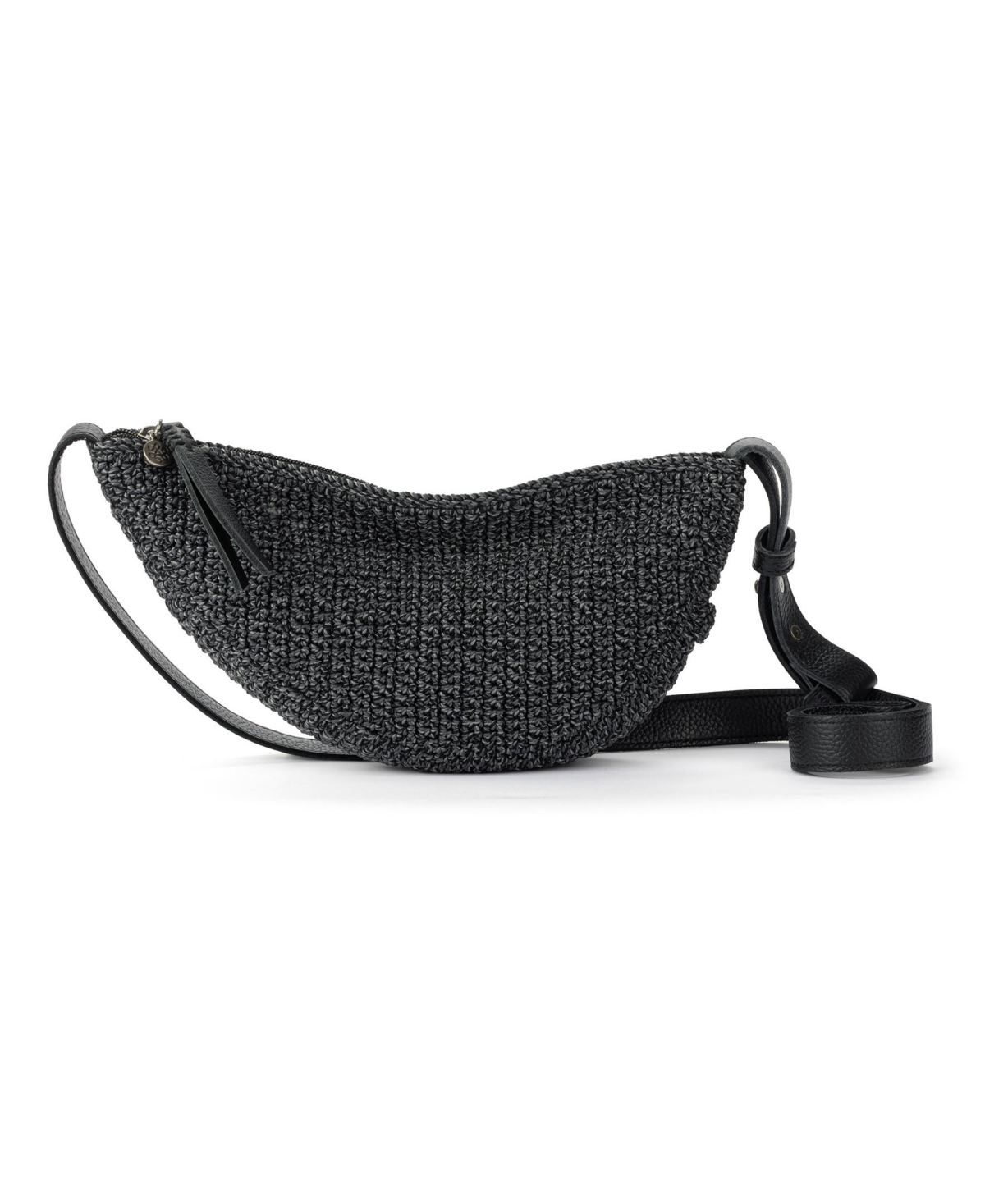 Click here for The Sak Tess Crochet Mini Sling Bag - Gray prices