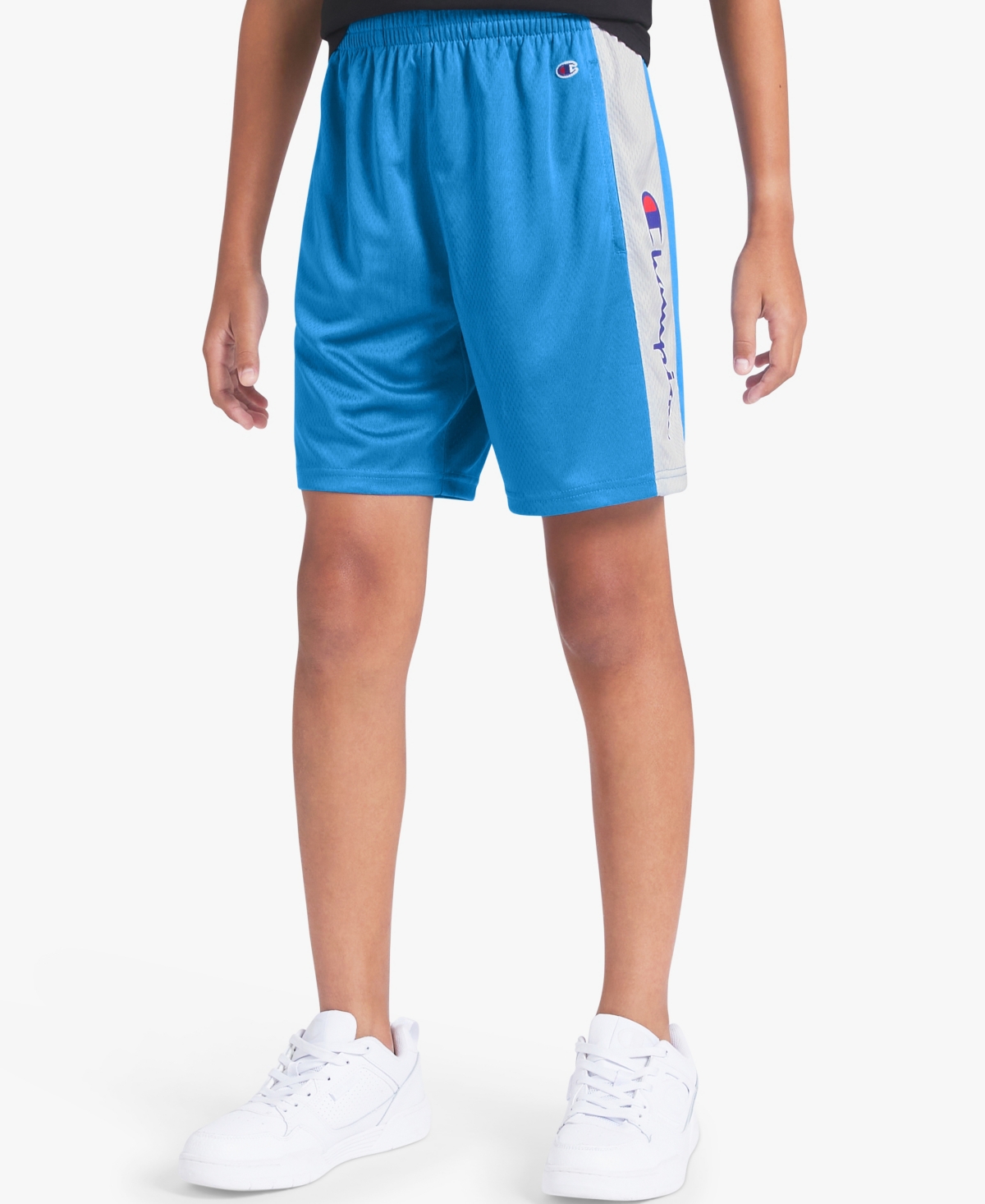 Click here for Champion Boys 8-20 Active Mesh Pull-On Shorts - Bl... prices