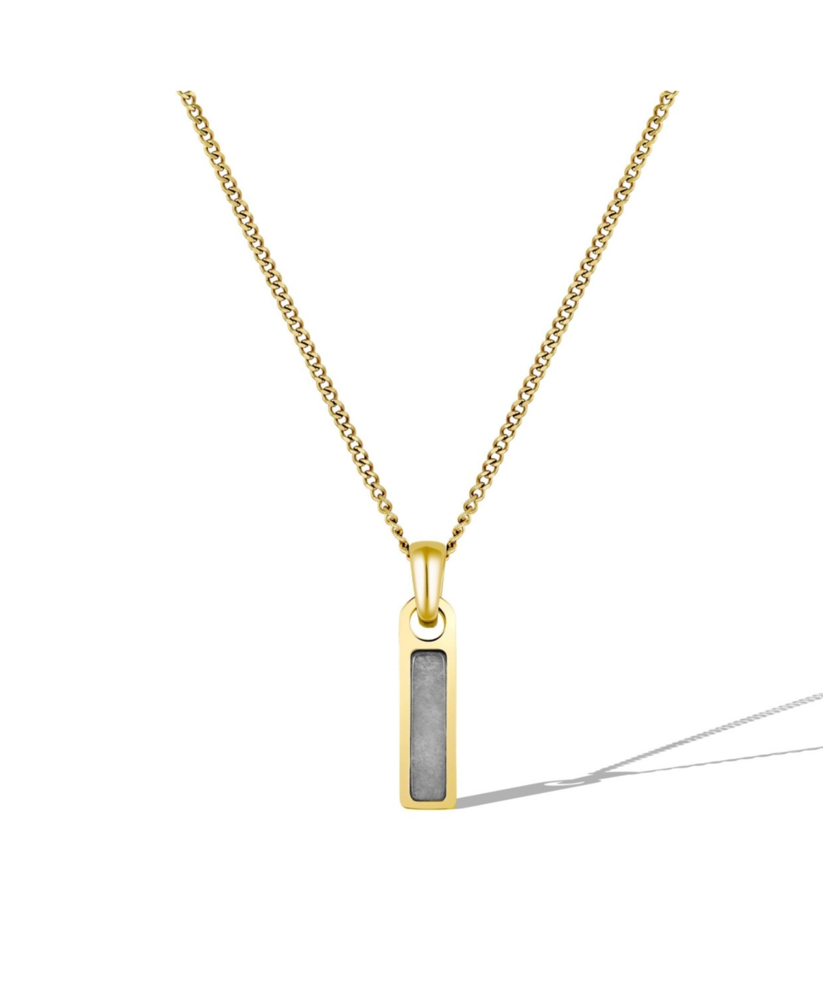 Click here for Vincero Mens Birthstone Tag Necklace – Gold... prices