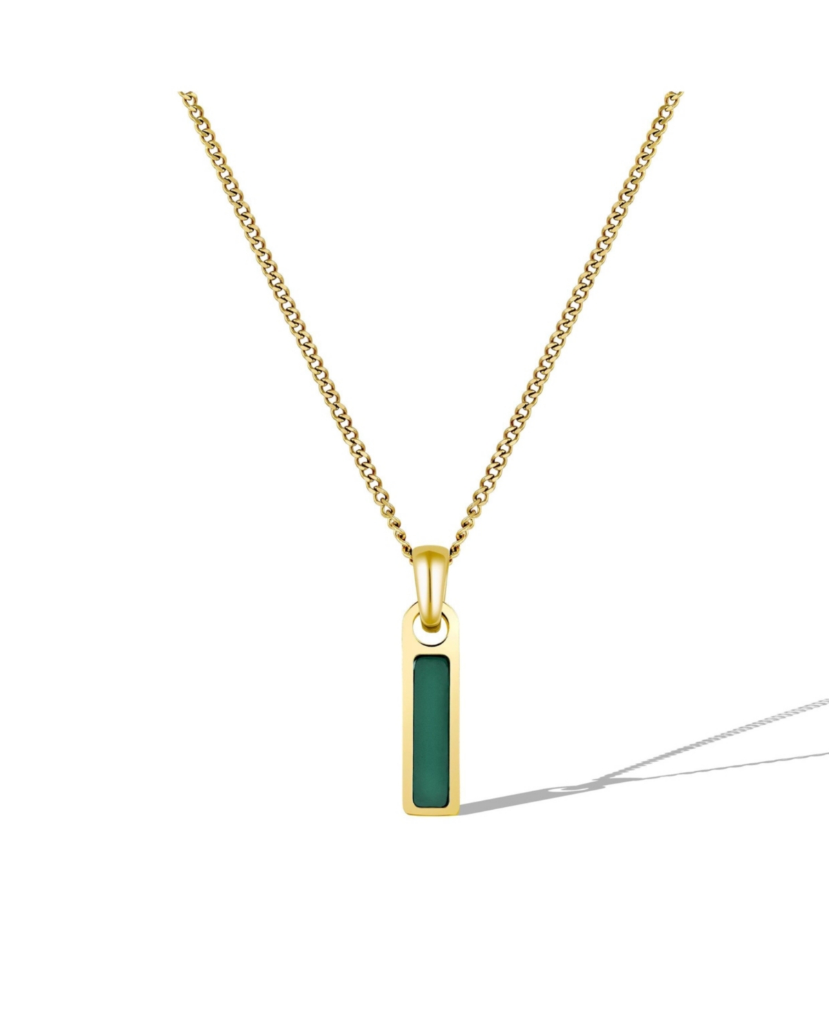 Click here for Vincero Mens Birthstone Tag Necklace â Gold Pend... prices