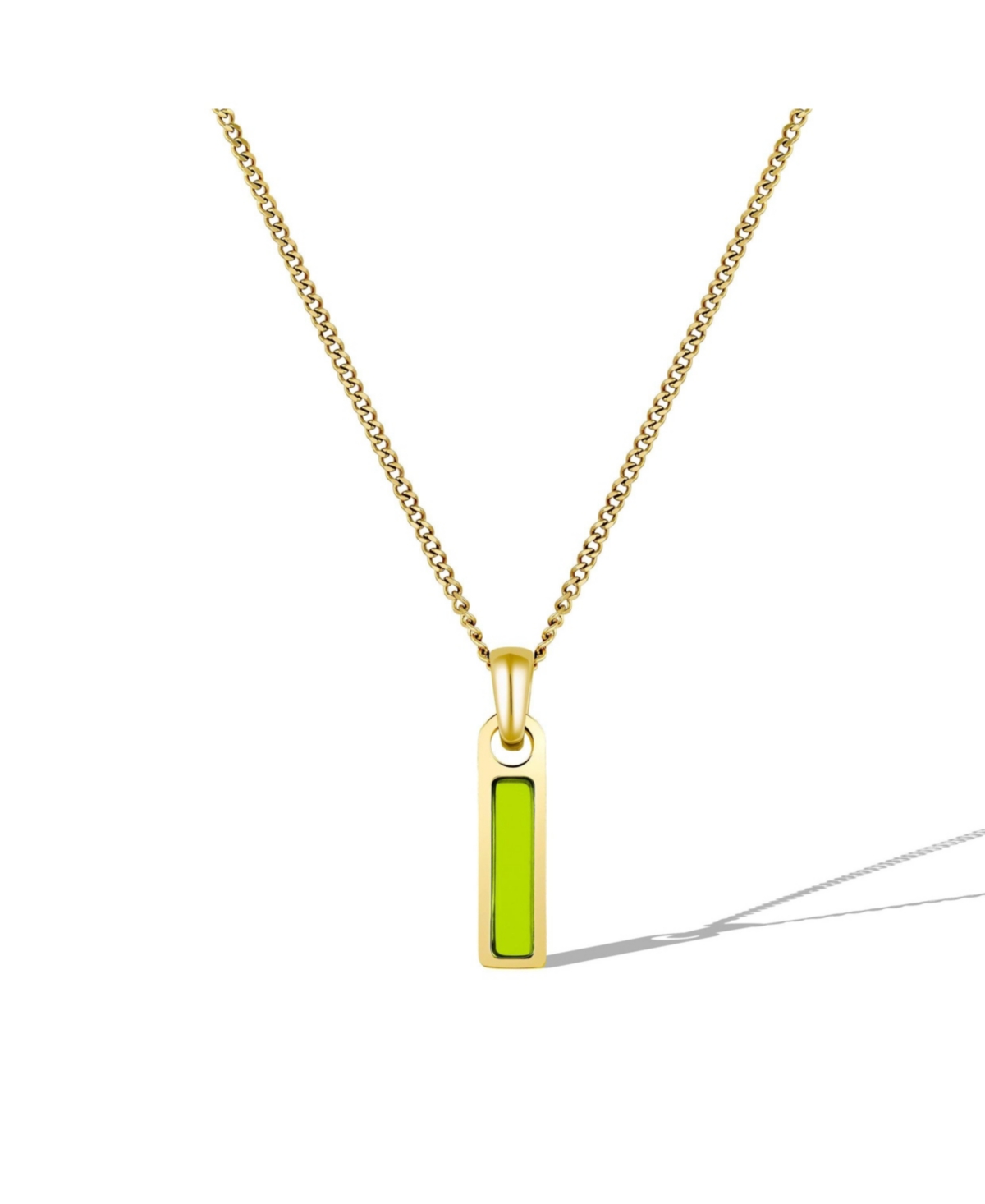 Click here for Vincero Mens Birthstone Tag Necklace – Gold... prices