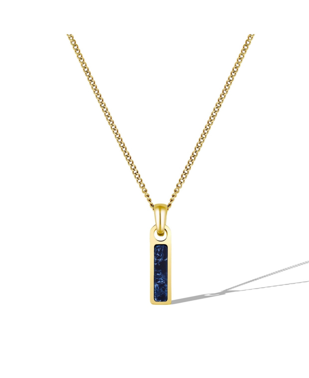 Click here for Vincero Mens Birthstone Tag Necklace â Gold Pend... prices
