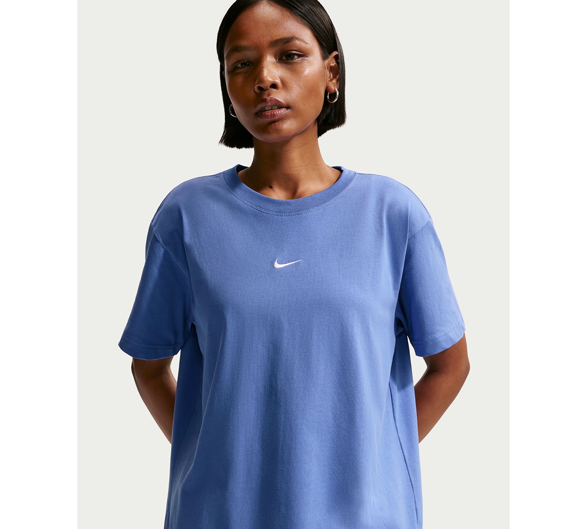 Click here for Nike Womens Sportswear Crewneck T-Shirt - Light Me... prices